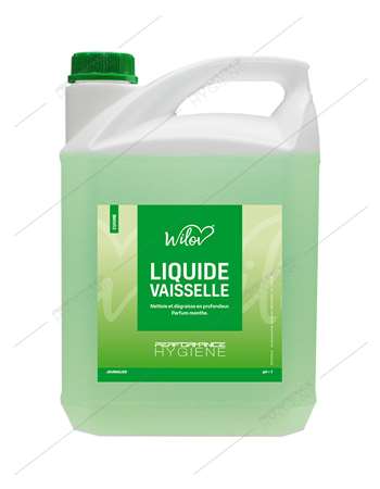 WILOV liquide VSL concentré vert parfum menthe 5L